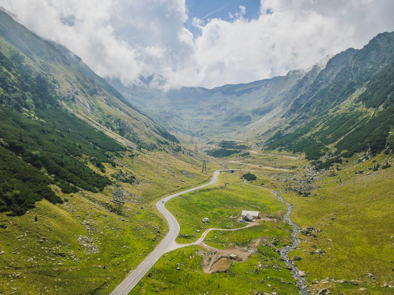Hiking in the Cindrel mountains, in the Sibiu district, Romania ...